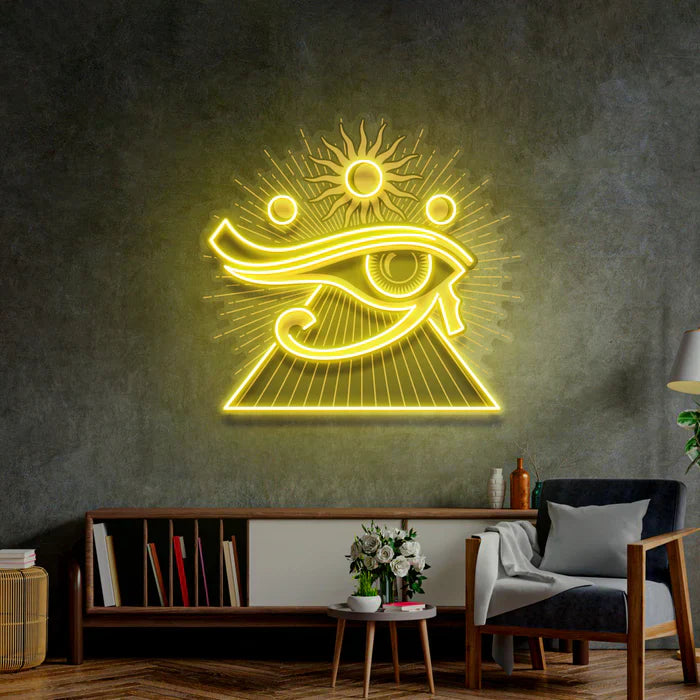 Eye of Ra Neon Art LED Neon Sign Light Neon – Neu Neon