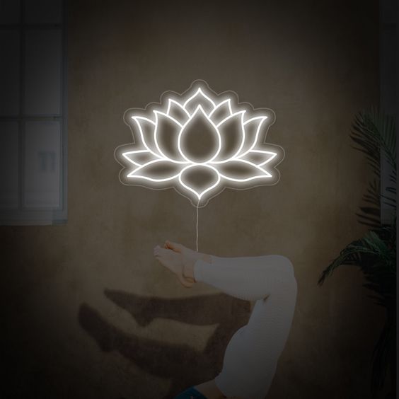 Lotus Flower LED Neon Sign Light Neon – Neu Neon