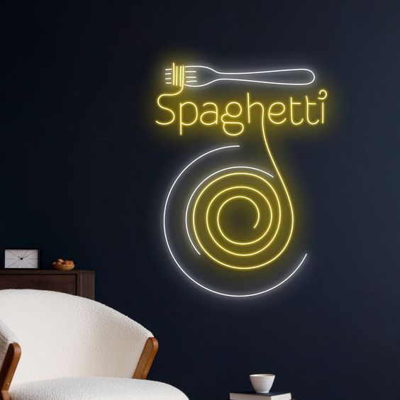 Spaghetti LED Neon Sign Light Neon – Neu Neon